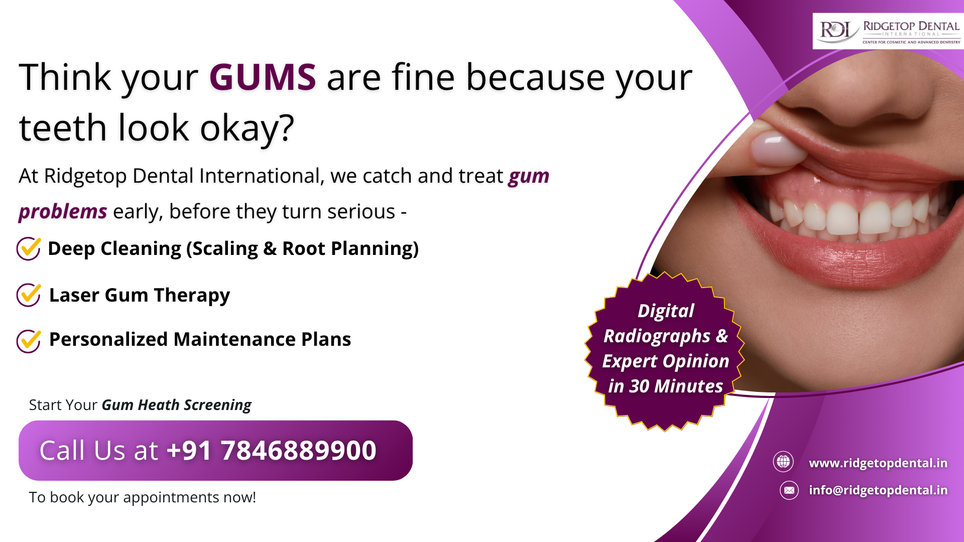 Gum Health Matters - Ridgetop Dental